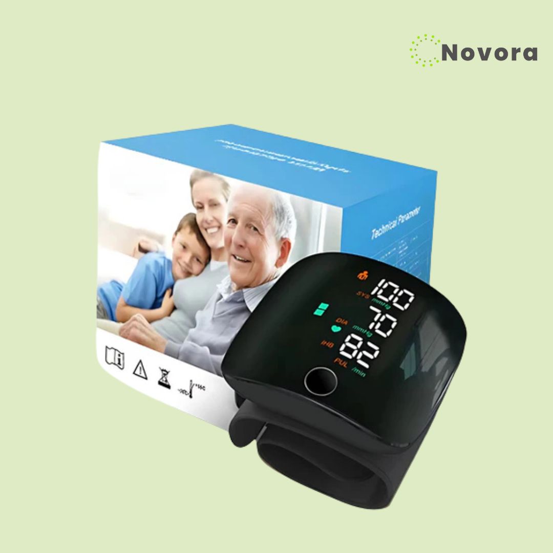 NovaTrack™ | Pålidelig blodtryksmåling gjort enke – Novora