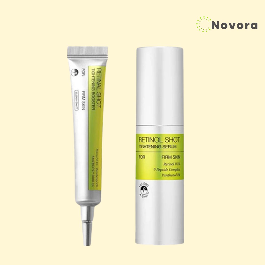 NovaMax™ Retinol Shot- strålende hudpositionering. – Novora